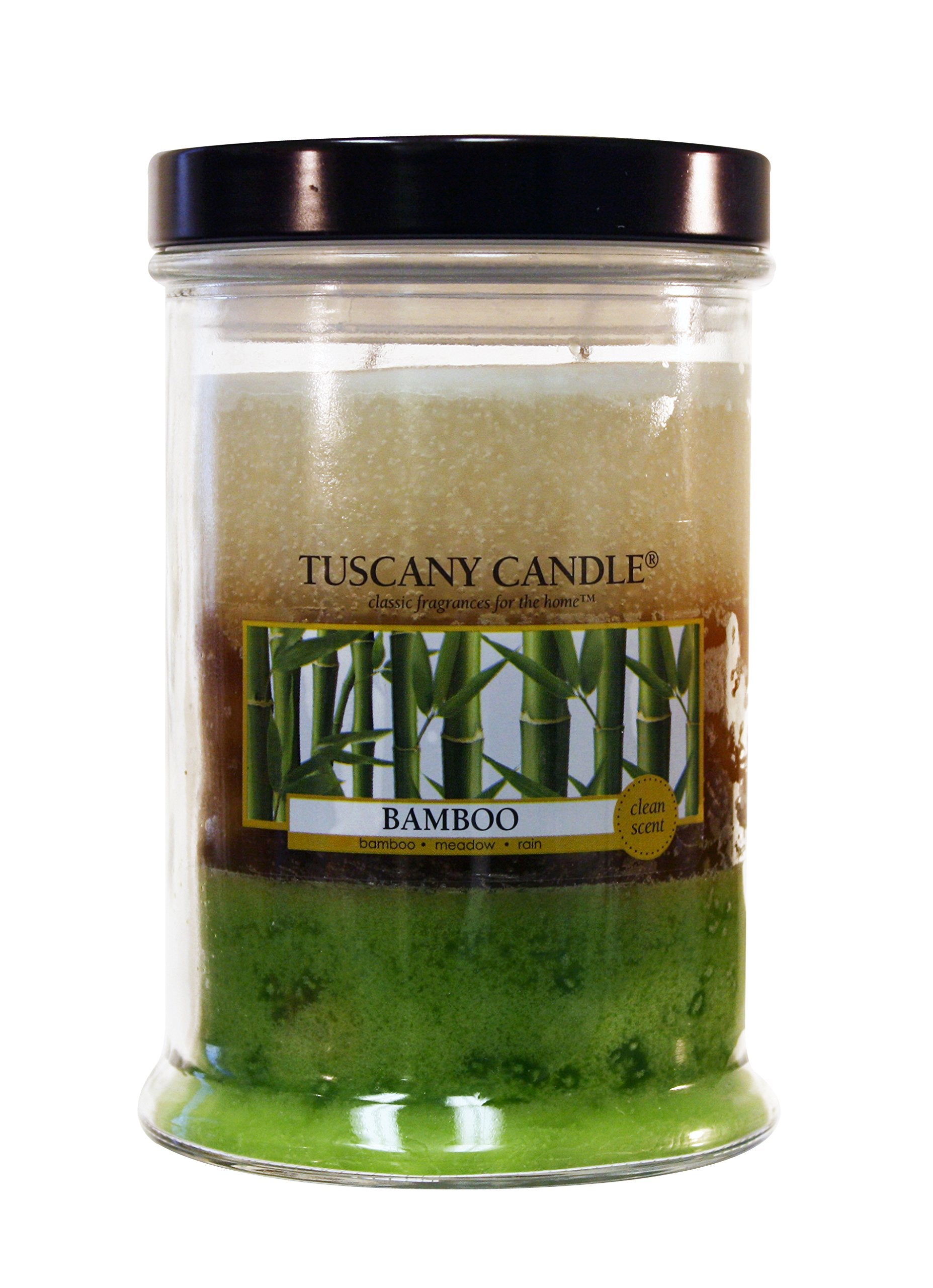 Langley Empire Candle Triple Pour, Mottled, Bronze Lid, 18-Ounce, Bamb – Hour Loop