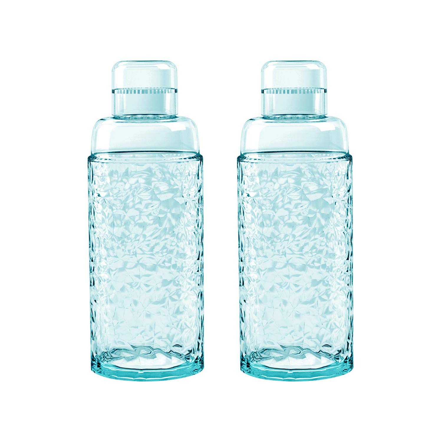 TarHong Cube Shaker, 22 oz, Premium Plastic, Set of 2 – Hour Loop