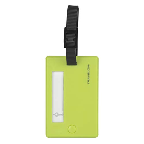 Travelon Set Of 2 Luggage Tags, Lime, One Size – Hour Loop