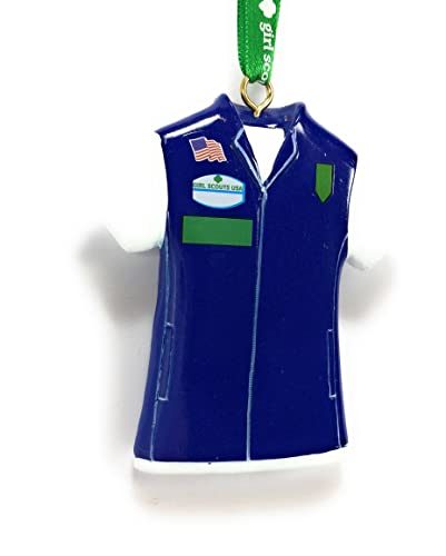 Kurt Adler 3.25 Inch Girl Scout Troop Leader Vest Ornament – Hour Loop