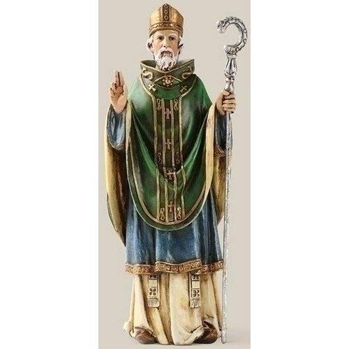 Roman Saint St. Patrick Day Irish Patron Celtic Cross Statue – Hour Loop