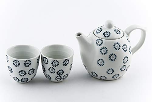 FMC Fuji Merchandise Japanese Kiku Chrysanthemum Ceramic Tea Pot with ...
