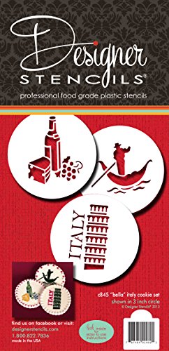 "Bella" Italy Stencil Set by Designer Stencils – Hour Loop