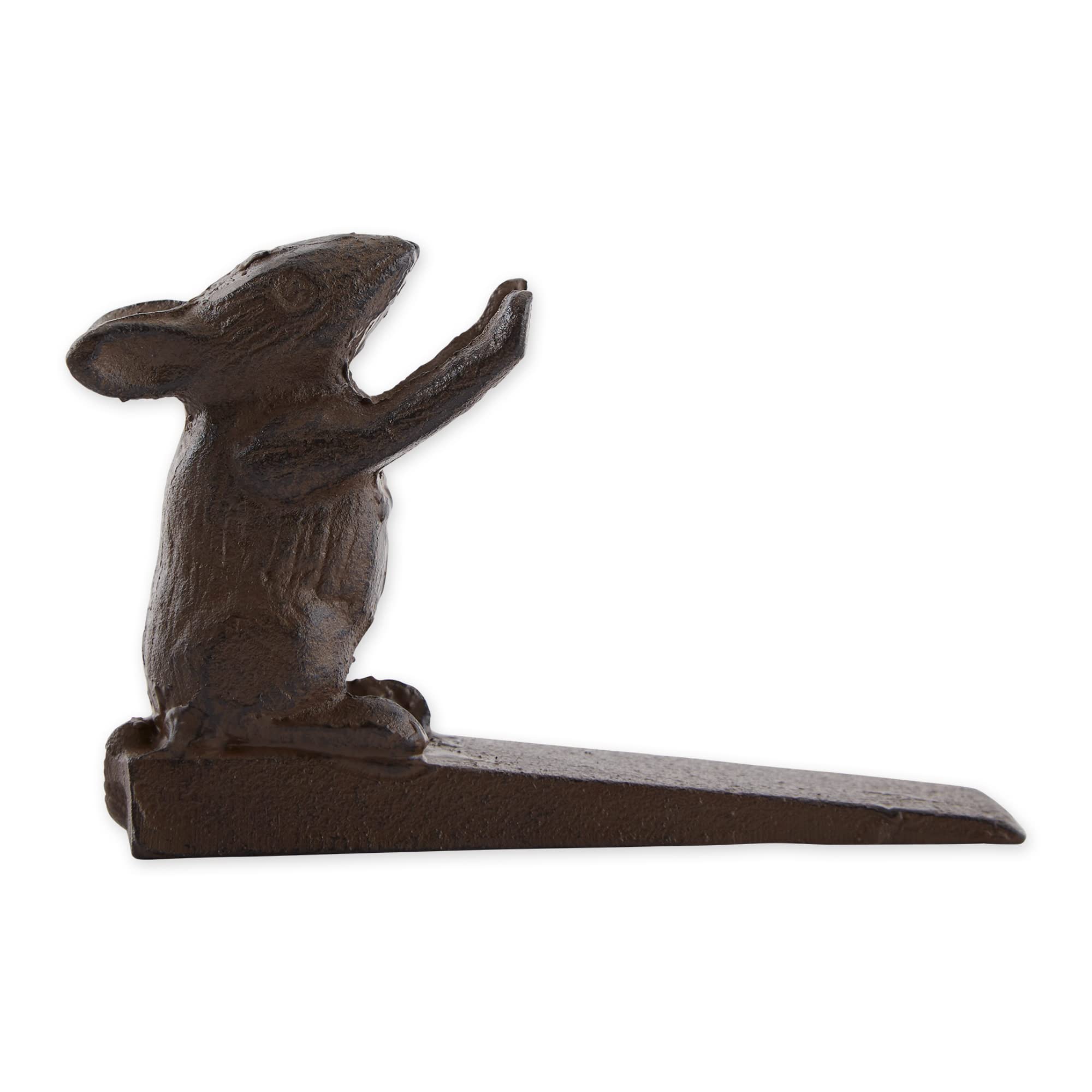 DII Cast Iron Door Stop Collection Heavy & Decorative Stopper, 6.25x1 ...